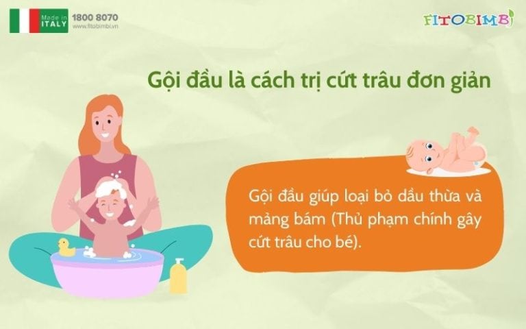 11 Cách trị cứt trâu cho trẻ sơ sinh siêu hiệu quả tại nhà!